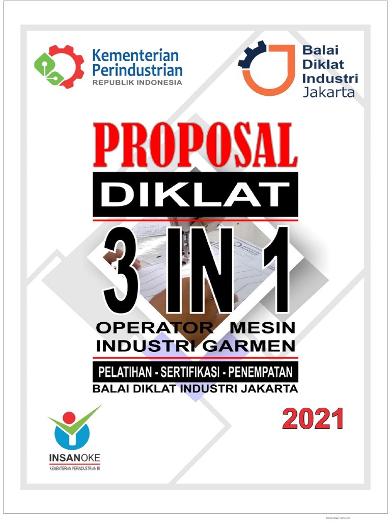 Proposal Diklat 2021 | PDF