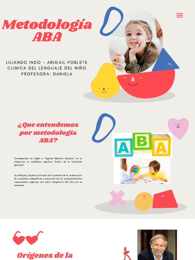 Metodo ABA | PDF | Espectro autista | Psicoterapia