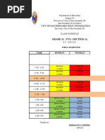 Computer Lab Schedule | PDF | Philippines