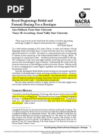 Filipino Wedding Reception Script | PDF | Wedding | Bride