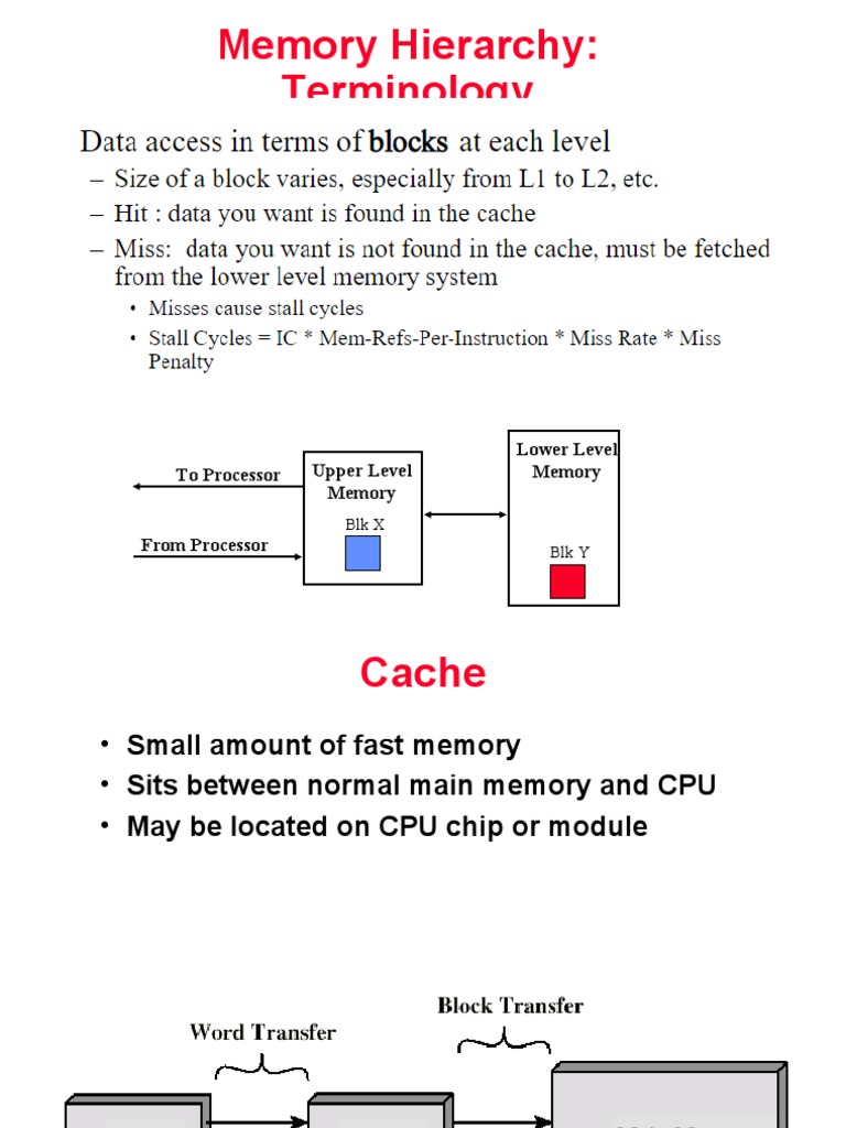 Improving and Measuring Cache Performance | PDF | Cpu Cache | Cache ...