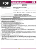 Tle 6 - Industrial Arts Module 4 | PDF | Learning | Drawing
