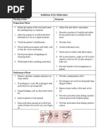 Catheterization Checklist | PDF | Catheter | Urology