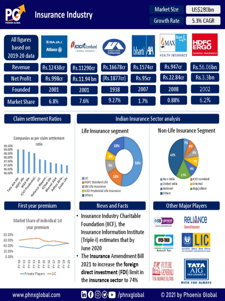 Insurance Industry Report | Download Free PDF | Reinsurance | Insurance