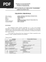Sample Project Proposal Template | PDF | Irrigation | Agriculture