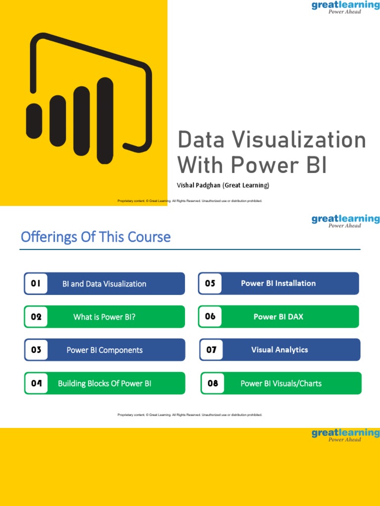 Data Visualization Using PowerBI | PDF | Business Intelligence | Data ...