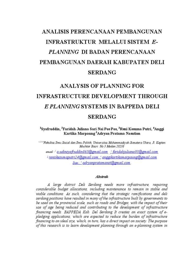 Artikel Ilmiah PPL Kelompok 2 Pembangunan | PDF