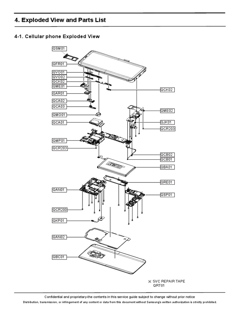 Exploded View and Parts List | PDF