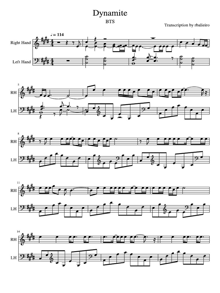 Bts Dynamite | PDF