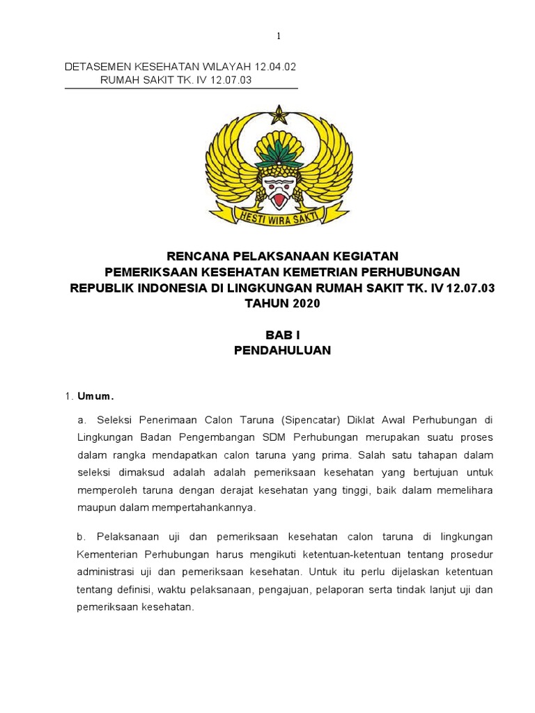 Rengiat Werfing Kemenhub | PDF