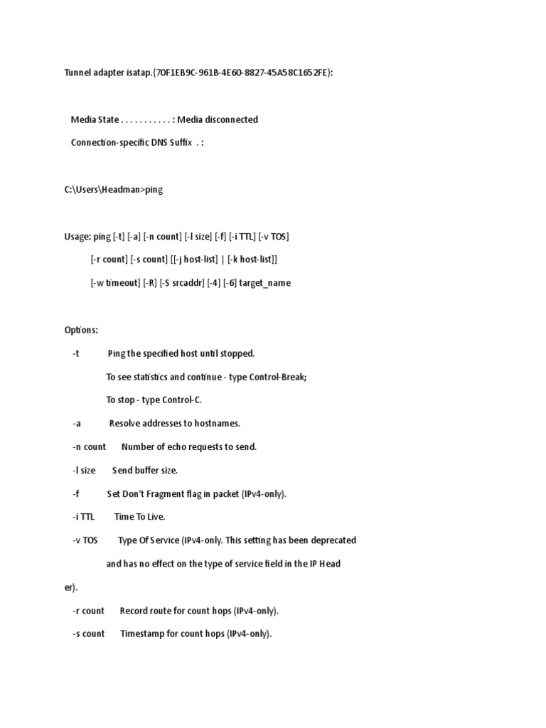 Test IP | PDF | Domain Name System | Internet Protocols