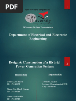 Dual Power Generation Solar Plus Windmill Generator | PDF