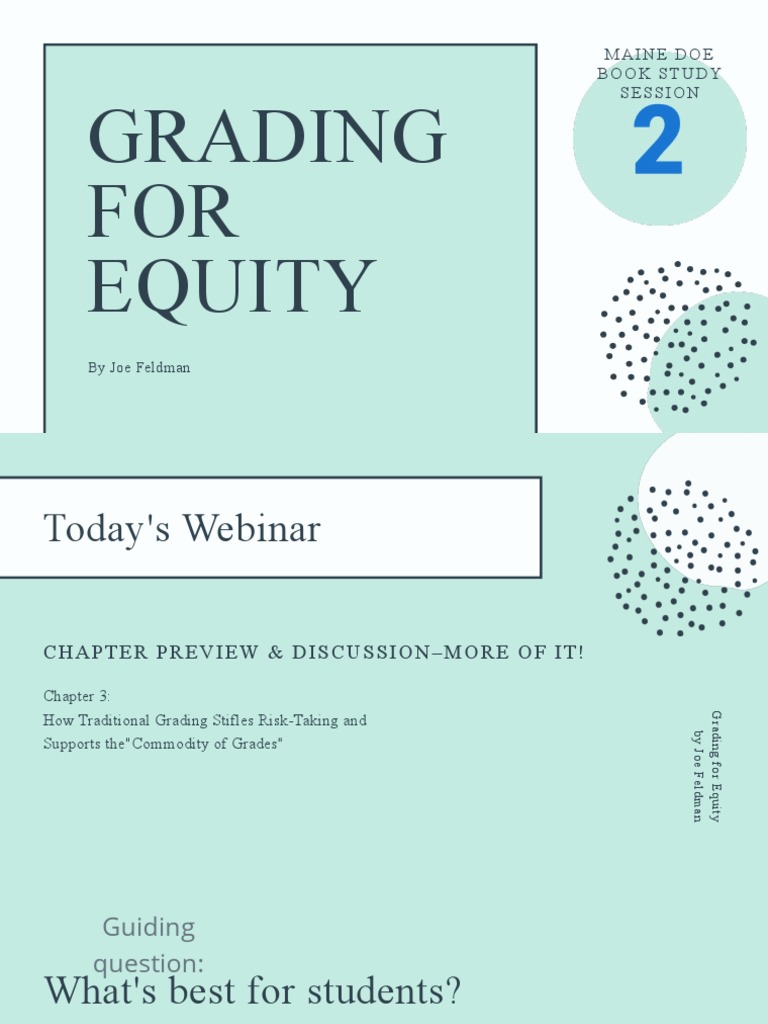Grading For Equity Book Study Session 2 | PDF | Incentive | Motivation