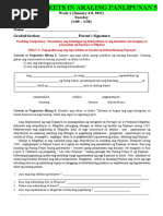 Ap5 Worksheet 1 WK1 | PDF