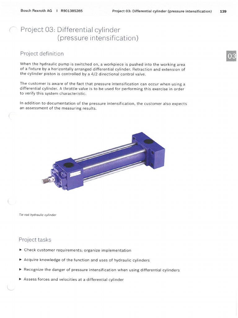Project 3 - Differential Cylinder | PDF