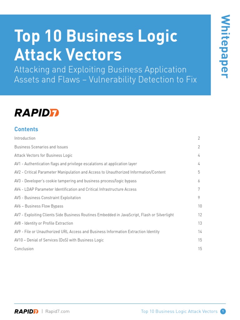 Defining the User: Understanding Business Logic Vulnerabilities Through ...