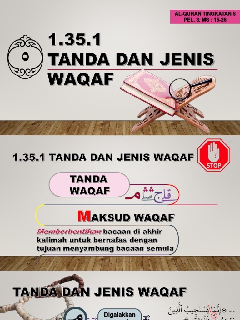 Jenis dan Hukum Waqaf dalam Al-Quran | PDF