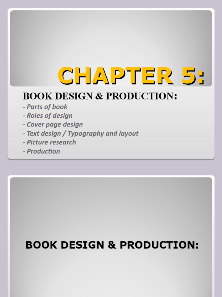 Book Design & Production Guide | PDF | Bookbinding | Page Layout