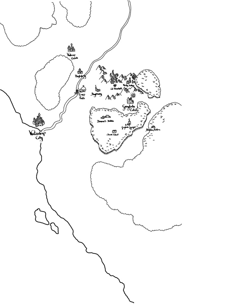 Waterdeep Map | PDF