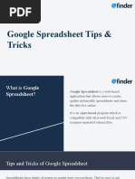 How To Use Google Sheets? | PDF | Google | Gmail