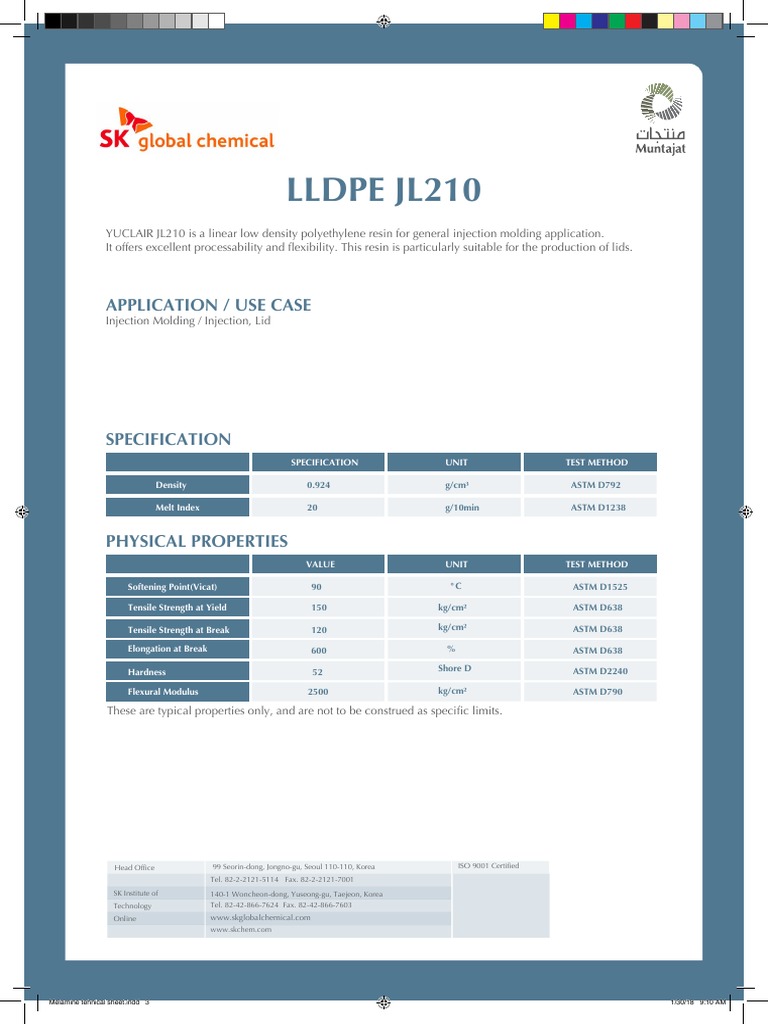 Lldpe Jl210: Application / Use Case | Download Free PDF | Trademark ...