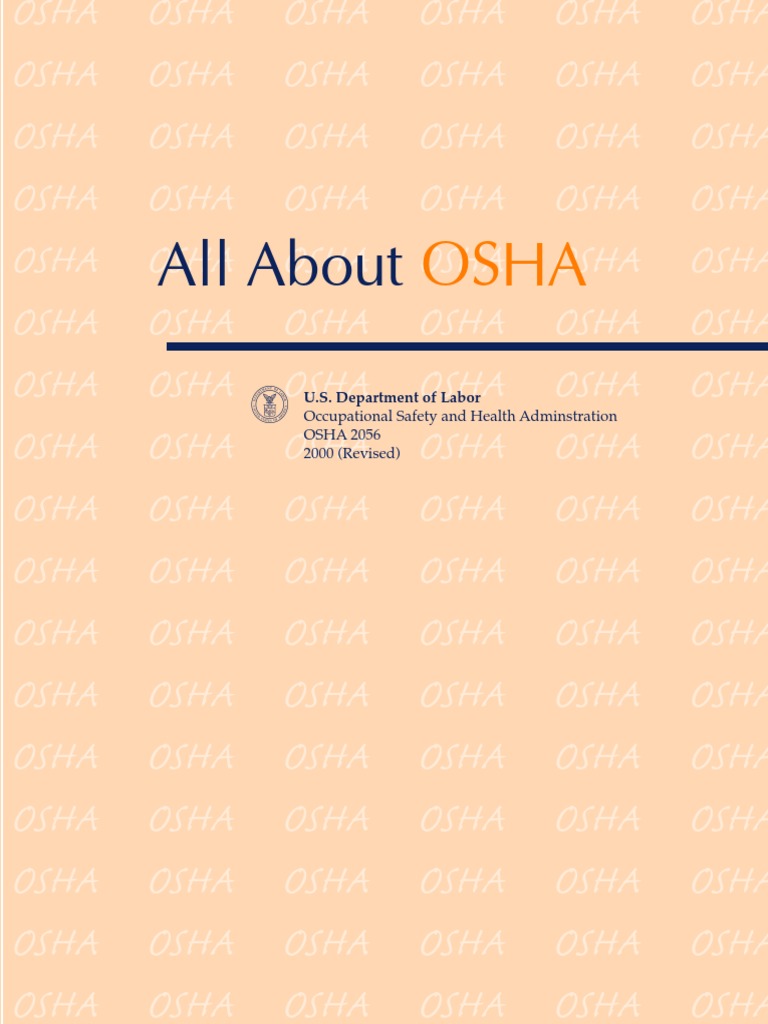 An Introduction to the Occupational Safety and Health Administration ...