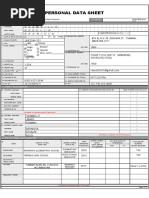 PDS Form | PDF | Vocational Education | Teachers
