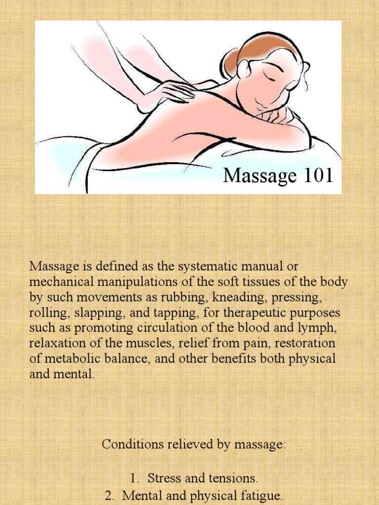 Swedish Massage Pdf Massage Relaxation Psychology