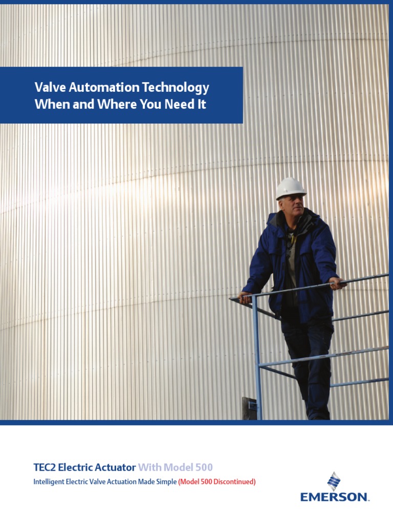 Brochure Eim Tec2 Electric Actuator Model 500 Us en 86458 | PDF ...