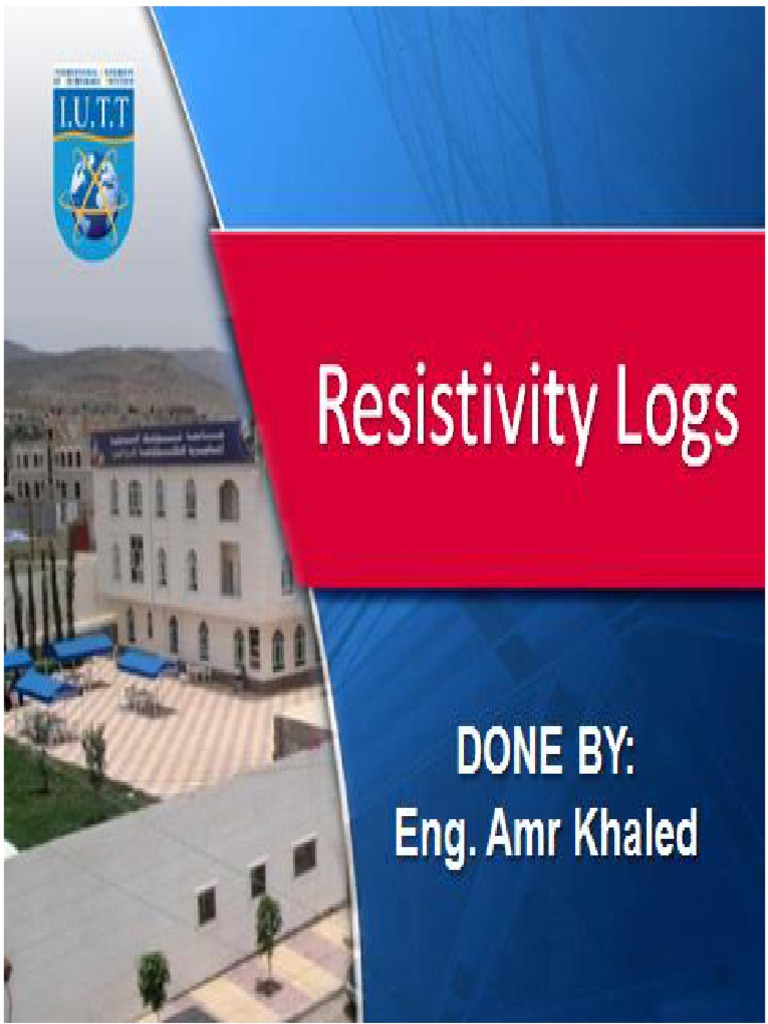 Lecture7 Resistivity Logs | PDF | Permeability (Earth Sciences ...