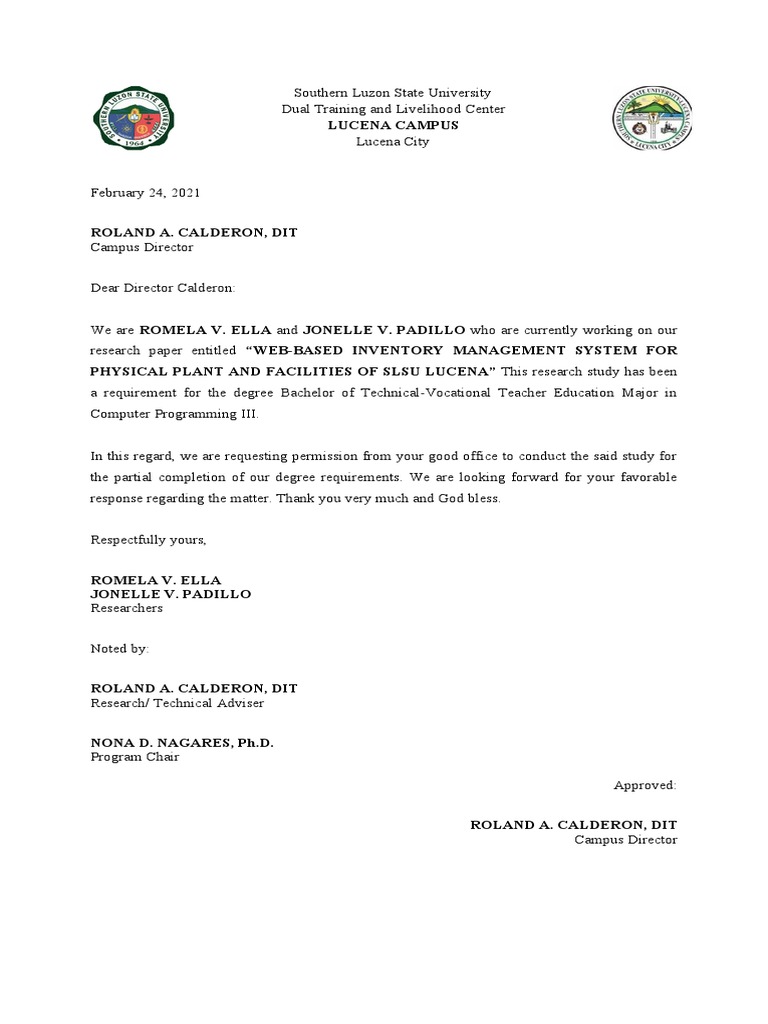 2 Copies Request Letter | PDF