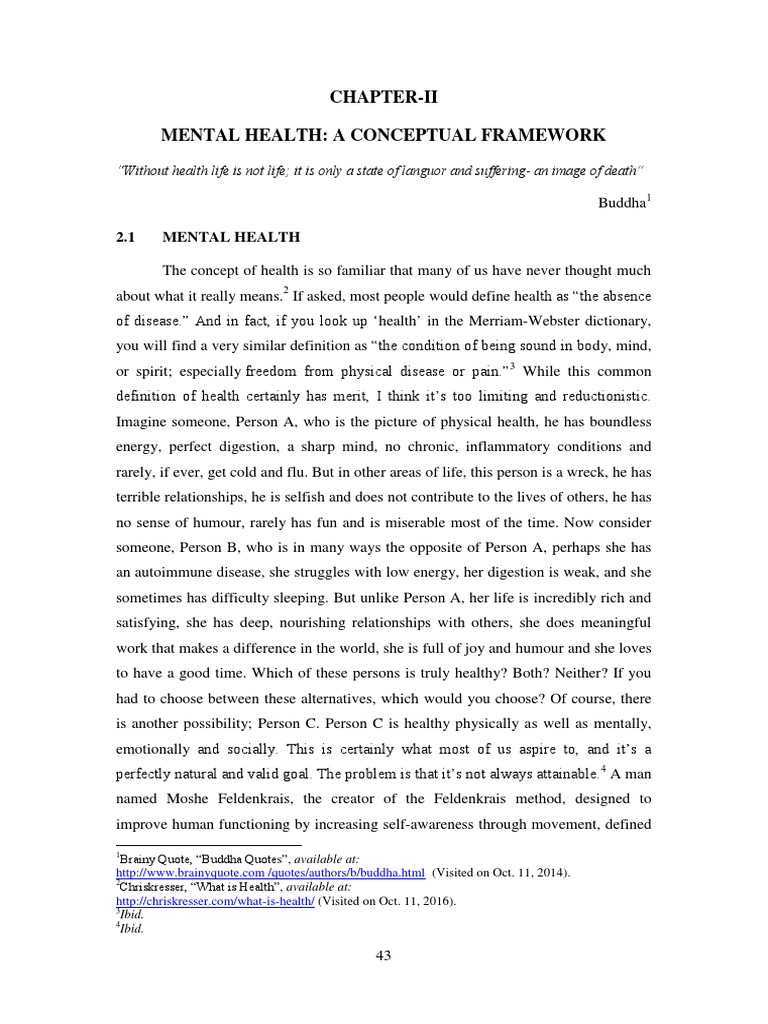 09 - Chapter 2 PDF - pdfmENTAL HEALTH | PDF | Anxiety | Id