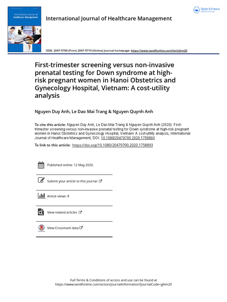 Obs Journal | PDF | Health Economics | Public Health