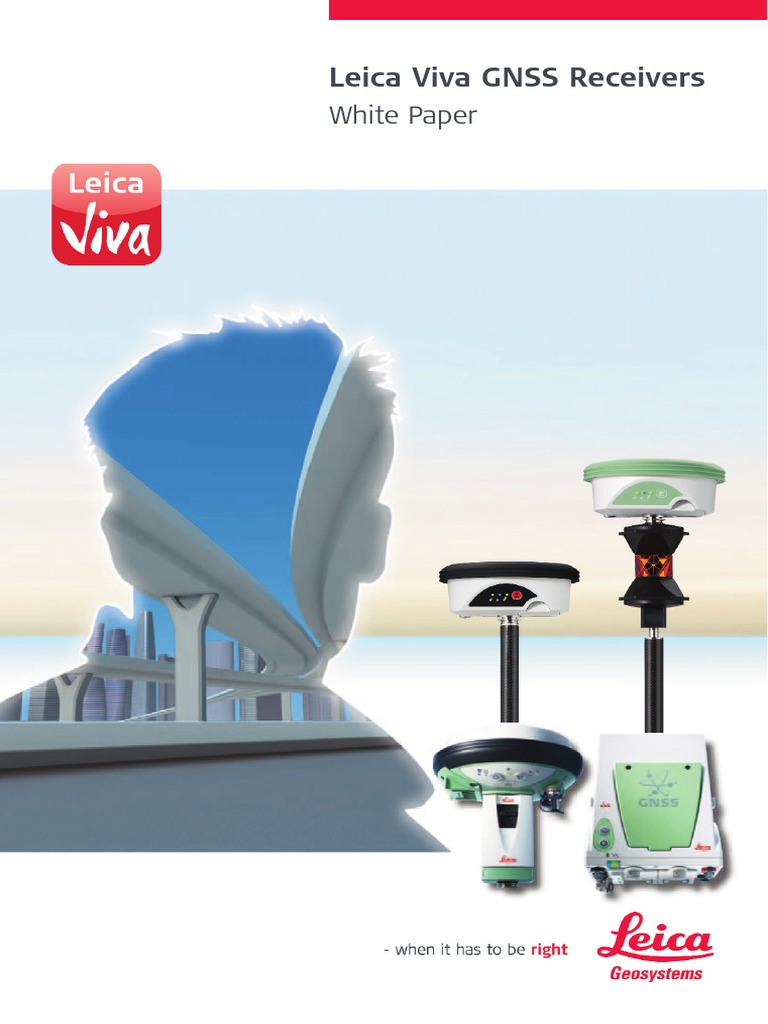 Leica Viva GNSS Receivers | PDF | Global Positioning System | Wireless