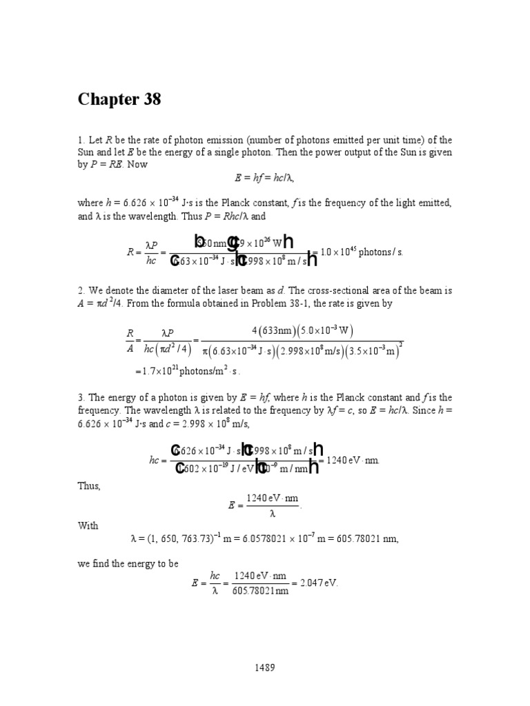 3812 Esdas | PDF | Electronvolt | Photon
