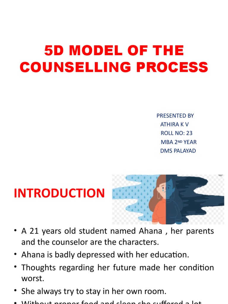 5D Counseling Model for Student Anxiety | PDF | Anxiety | Test (Assessment)