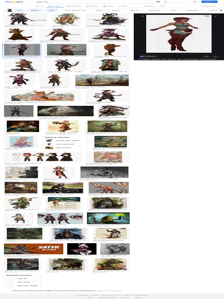 Image Result For Faun 5e - Fantasy Character Design, Character Art ...