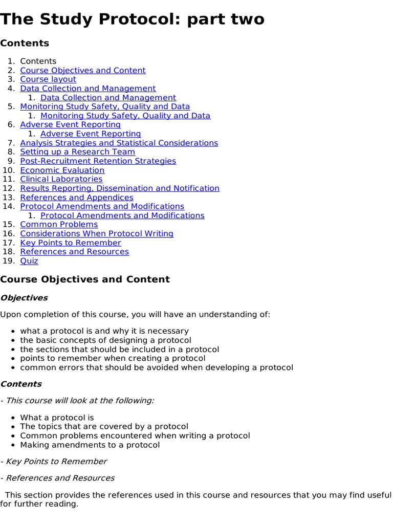 Protocol Guidelines for Data Management | PDF | Clinical Trial | Data ...