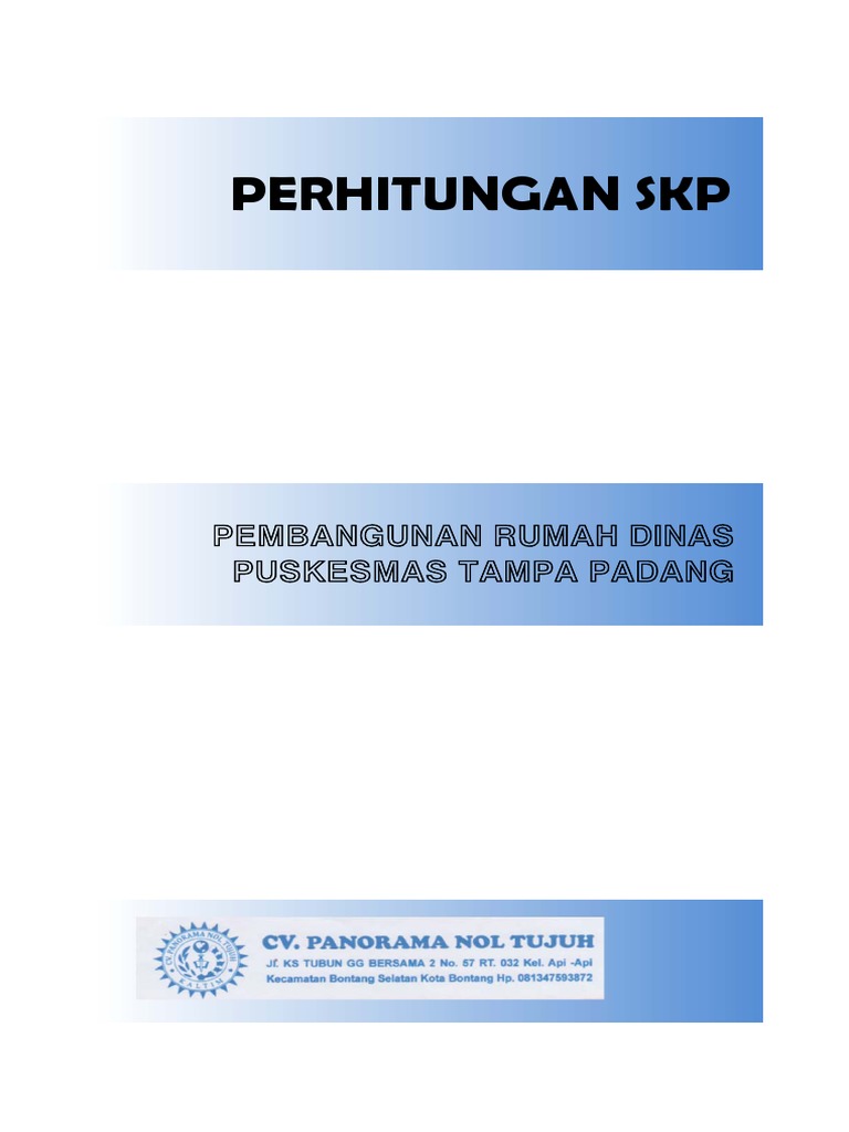 Perhitungan SKP | PDF