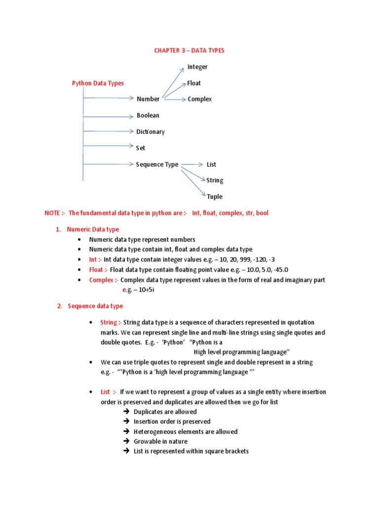 Chapter 3 Data Types Pdf Computer Programming Computer Data 8686