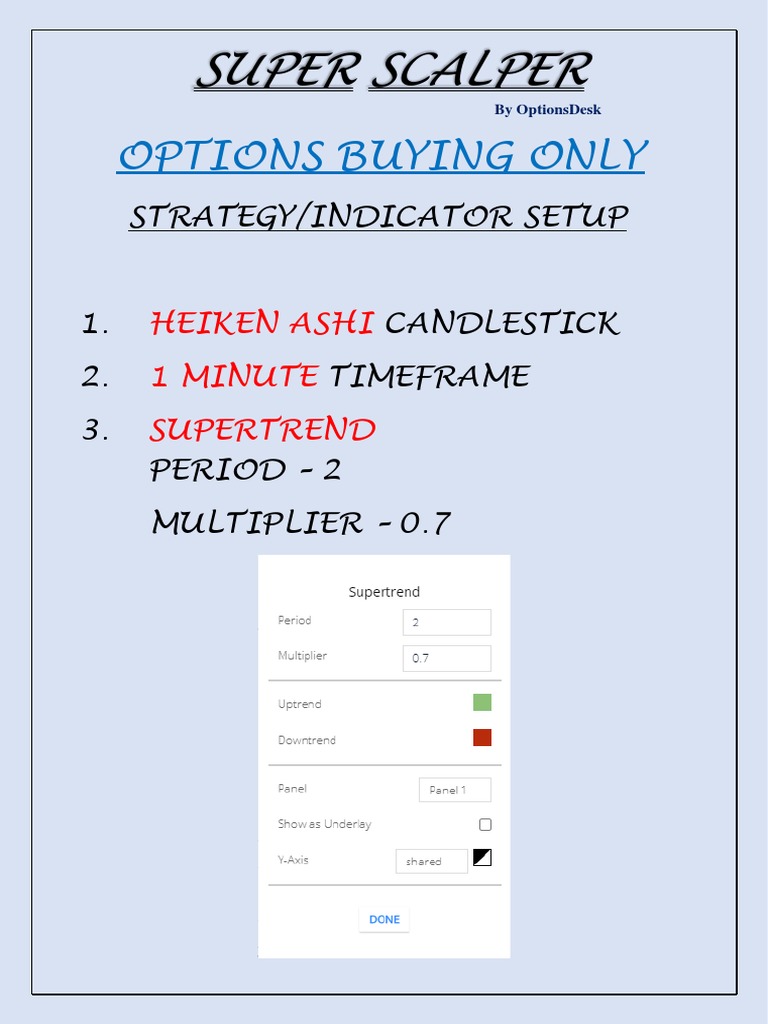 Super Scalper 2.0 | PDF | Option (Finance) | Securities (Finance)