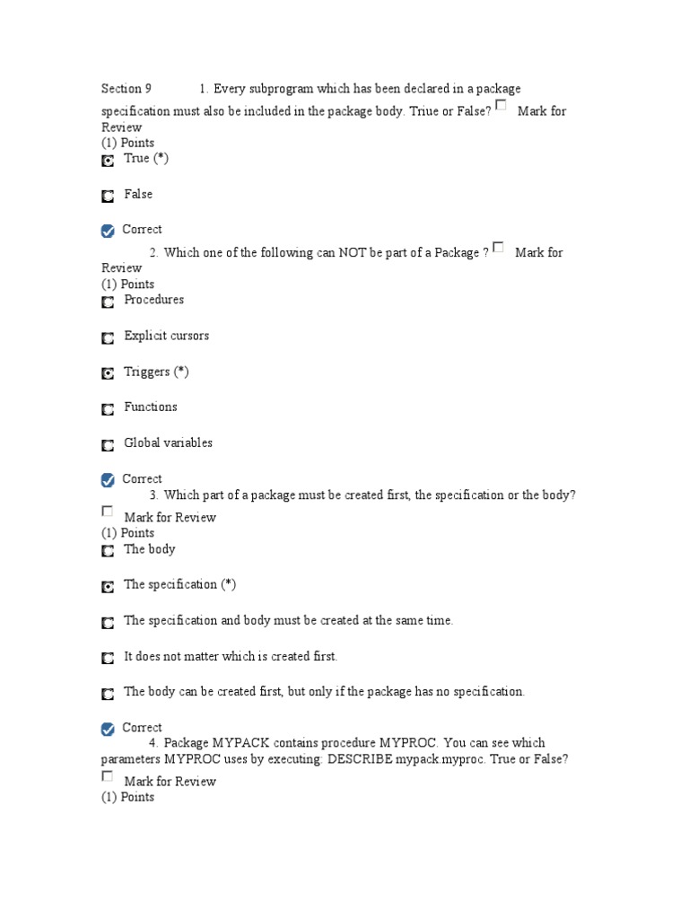 PLSQL Mid Term Semester II - Part 1 | PDF | Subroutine | Pl/Sql