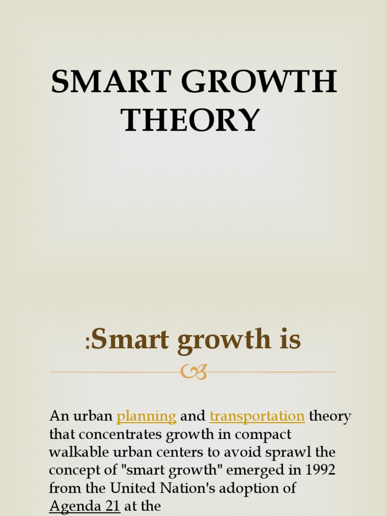 Smart Growth Principles in Urban Planning | PDF | Urban Sprawl | Land Use