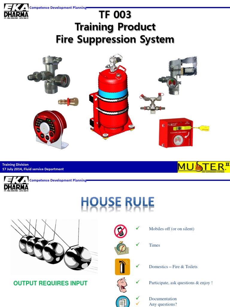 Fire Suppression System Training Guide | PDF | Valve | Fires