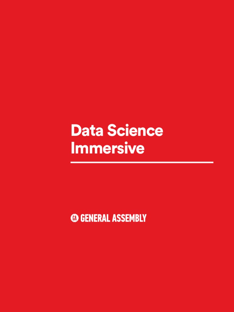 General-Assembly-Syllabi DataScience Immersive 022820 | PDF | Machine ...