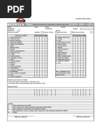 Formato de Checklist - ATV Cuatrimoto | PDF