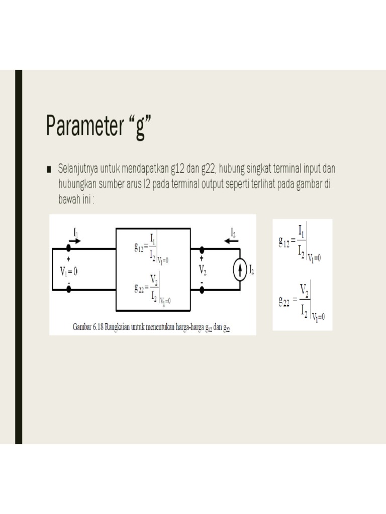 Parameter "G" | PDF