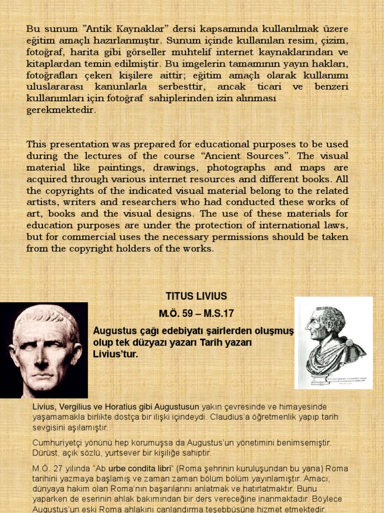 13 TitusLivius Tacitus Plinius | PDF