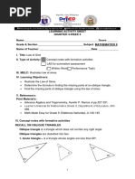 Detailed Lesson Plan Math 9 4th Quarter Com.#43 Session 1 | PDF