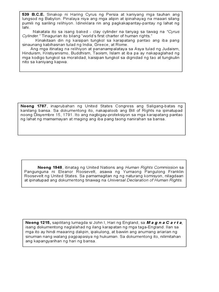 Pagkakasunod NG Mga Pangyayari | PDF
